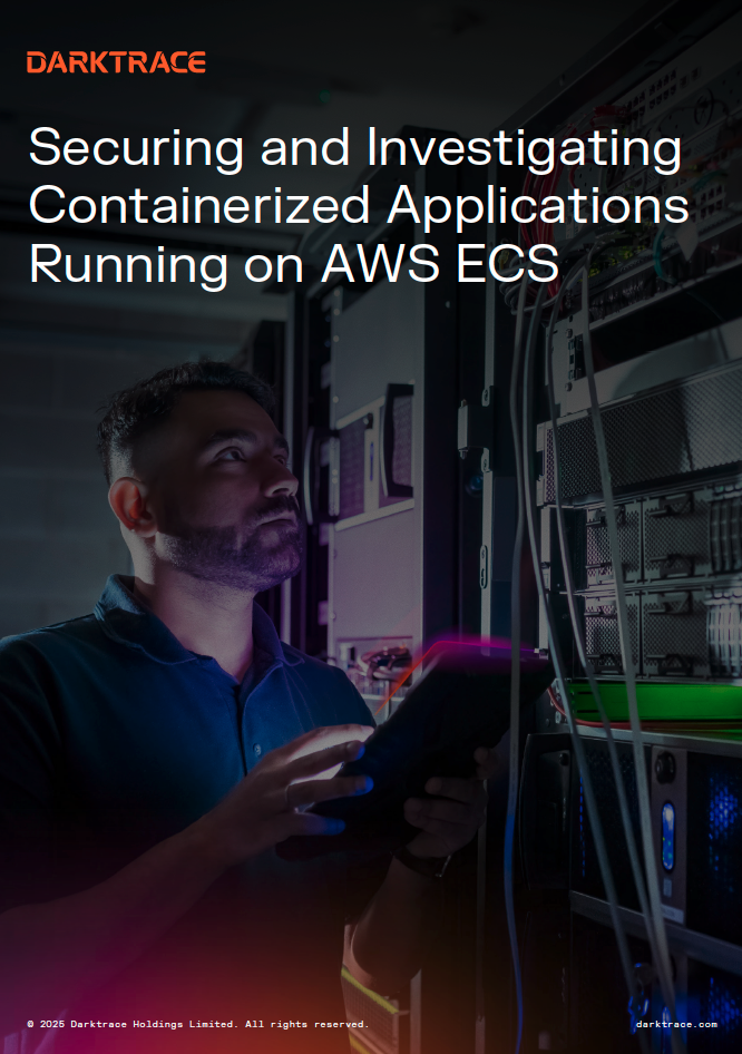 Securing and Investigating Containerized Applications Running on AWS ECS | Resources | Darktrace